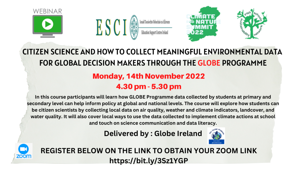 WEBINAR: CITIZEN SCIENCE AND HOW TO COLLECT MEANINGFUL ENVIRONNMENTAL ...